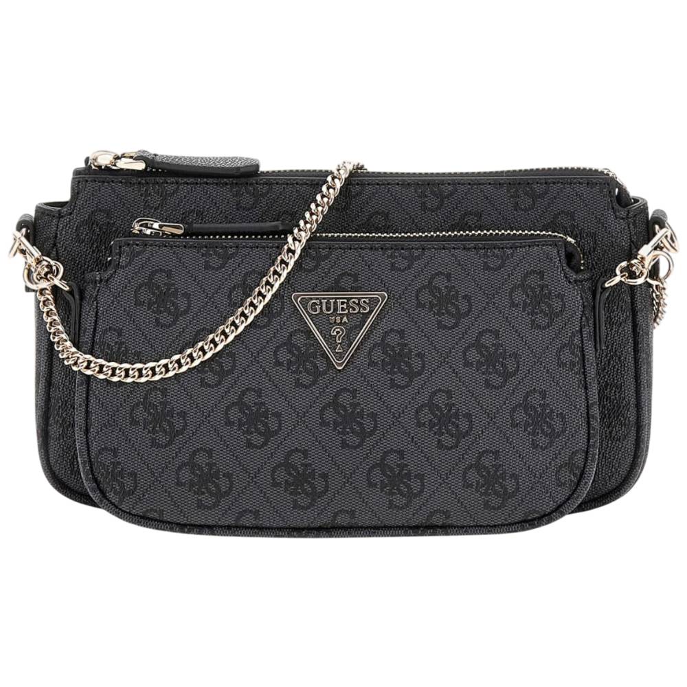 Guess Mini tracolla nera Noelle 4G logo NOELLE II HWBG96 72710 CLO
